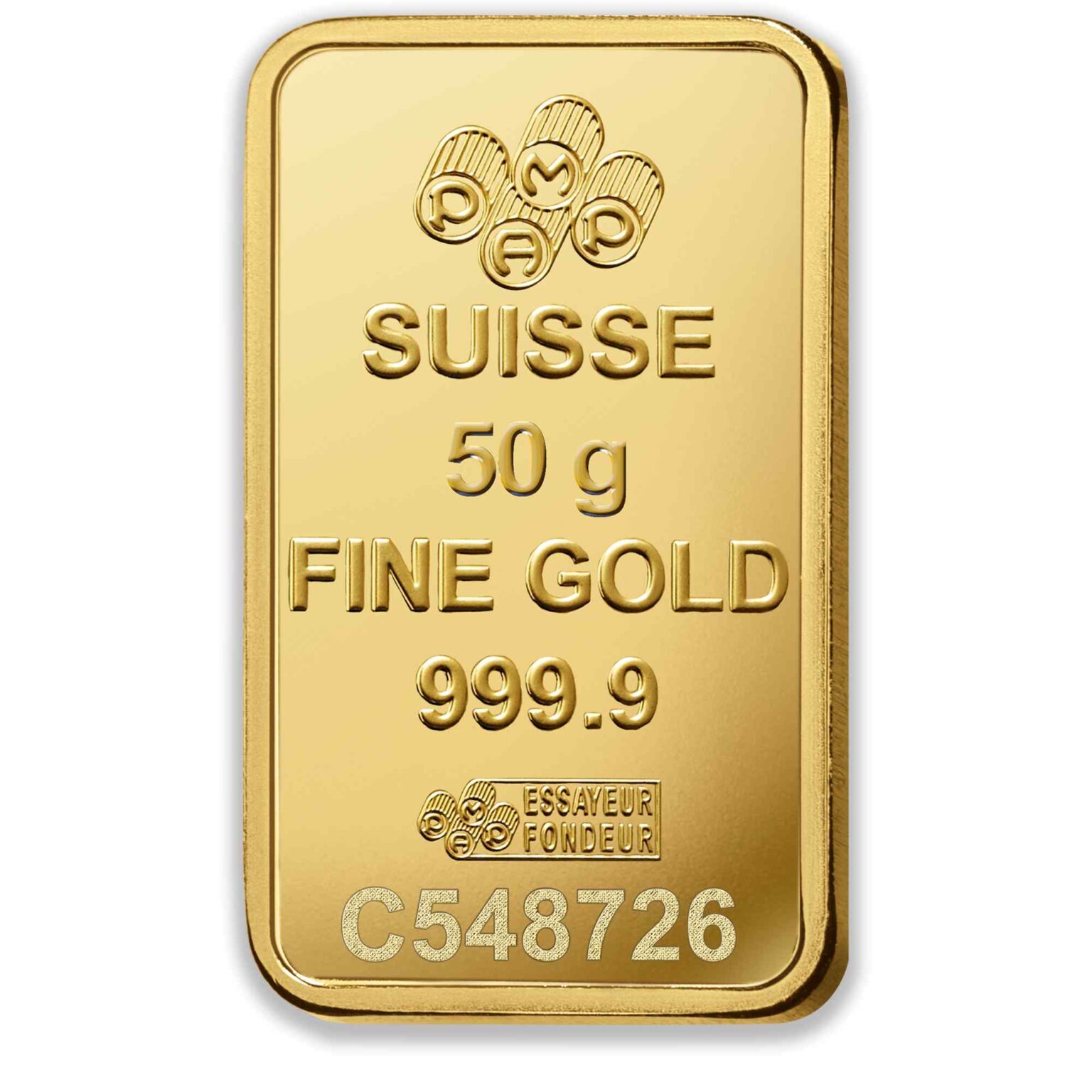 Buy 50 Gram Gold Bars | Jaggards - Sydney's Trusted Bullion Dealer