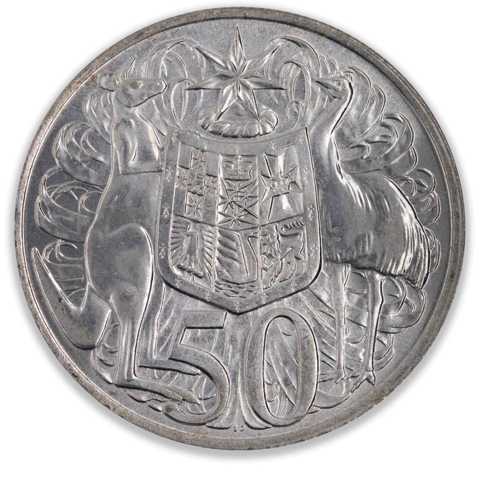 1966 Round 50 Cent Coin - Jaggards